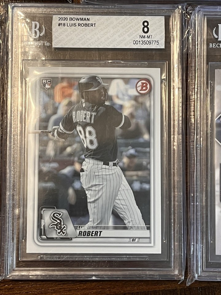 CARDS BASEBALL BECKETT LUIS ROBERT ROOKIE 5 CARDS | eBay UK