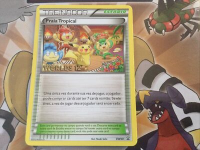 Carte Pokemon Promo Tropical Beach BW50 World Championships 2012 ...