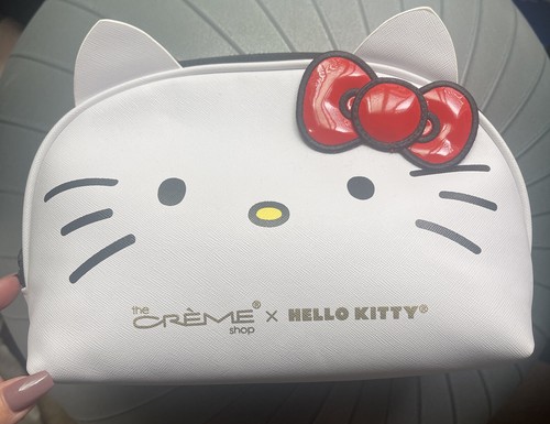 THE CREME SHOP X HELLO KITTY MAKEUP BAG NEW W. TAGS COSMETIC POUCH ...