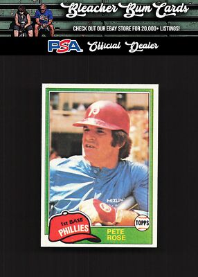 1981 Topps 180 Pete Rose | eBay