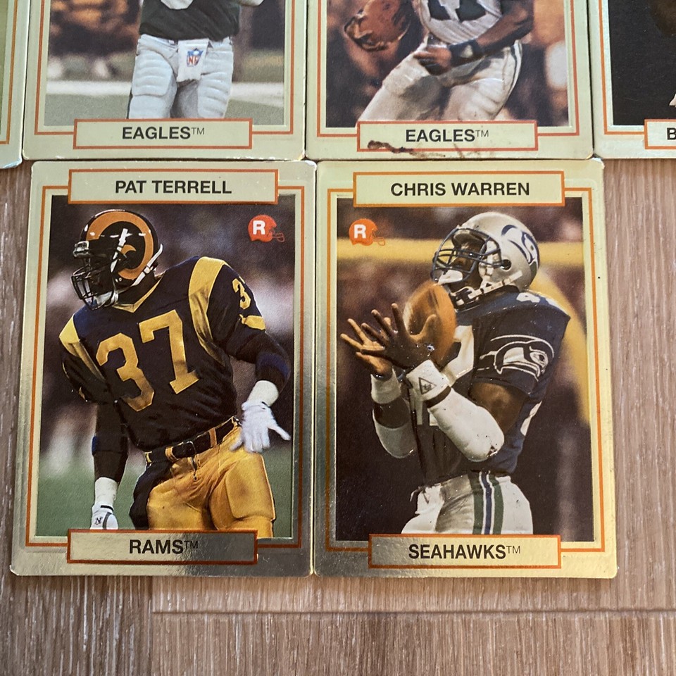 1990 NFL HI-PRO Mktg Gold Series Football Cards Lot (14) | eBay