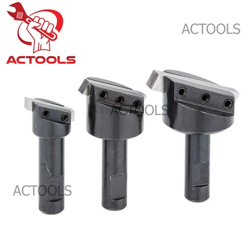 Fly Cutter Set 3/4'' To 1-1/2'' Cutting Milling Hardened Tool Bits 1/2 ...