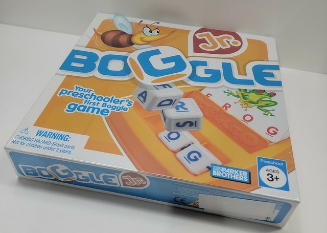 Boggle Jr Game Preschooler's Age 3 Parker Brothers 2005 for sale online ...