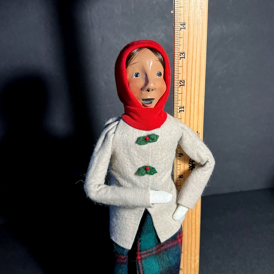 Vtg Byers' Choice Skaters 3 Pc Set - Man, Woman, Boy Signed & Numbered ...