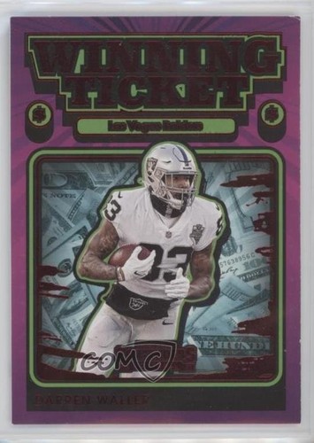2021 Panini Contenders Winning Ticket Ruby Darren Waller #WT-DWA | eBay