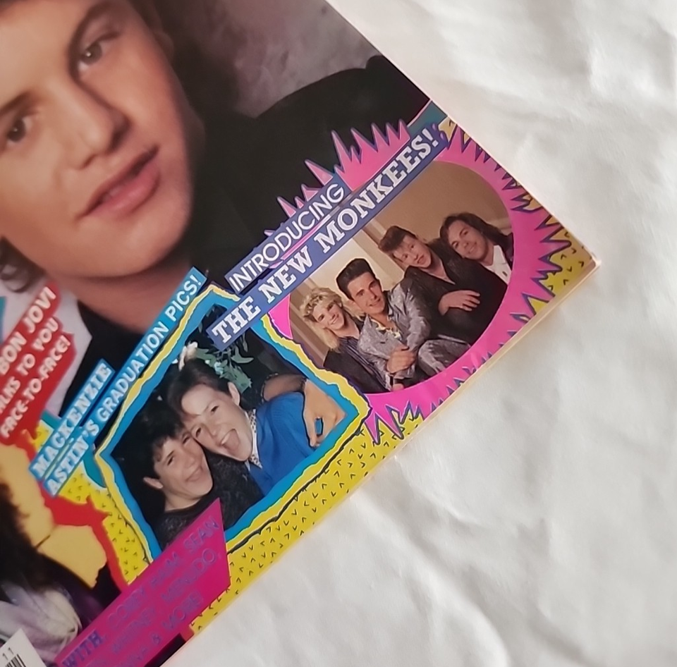 Bop Magazine November 1987 River Phoenix Alyssa Kirk New Monkees Bon ...