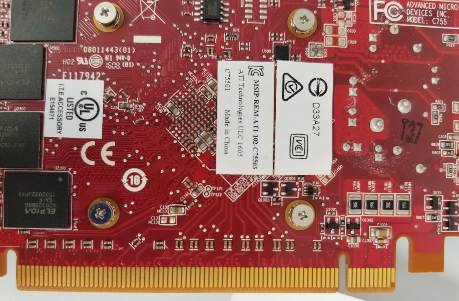 AMD FirePro W4100 2GB X4 Monitors Mini DisplayPort X4 HDMI Windows 10 ...