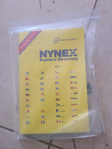 1988 Nynex Boaters Directory Florida Gold Coast Keys Edition | eBay