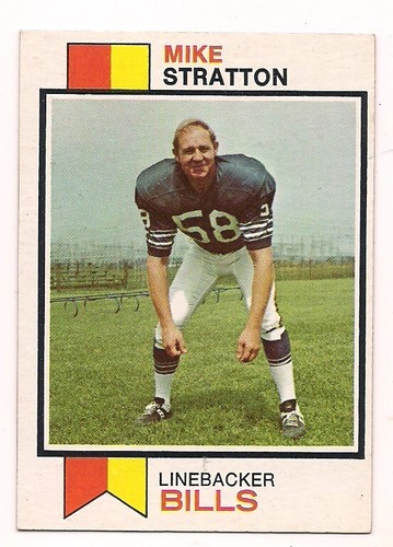 1973 Topps Mike Stratton/Rookie Dave Washington Buffalo Bills | eBay