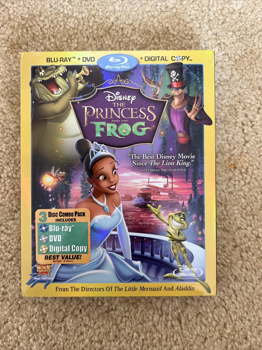 Princess And The Frog Dvd Cover