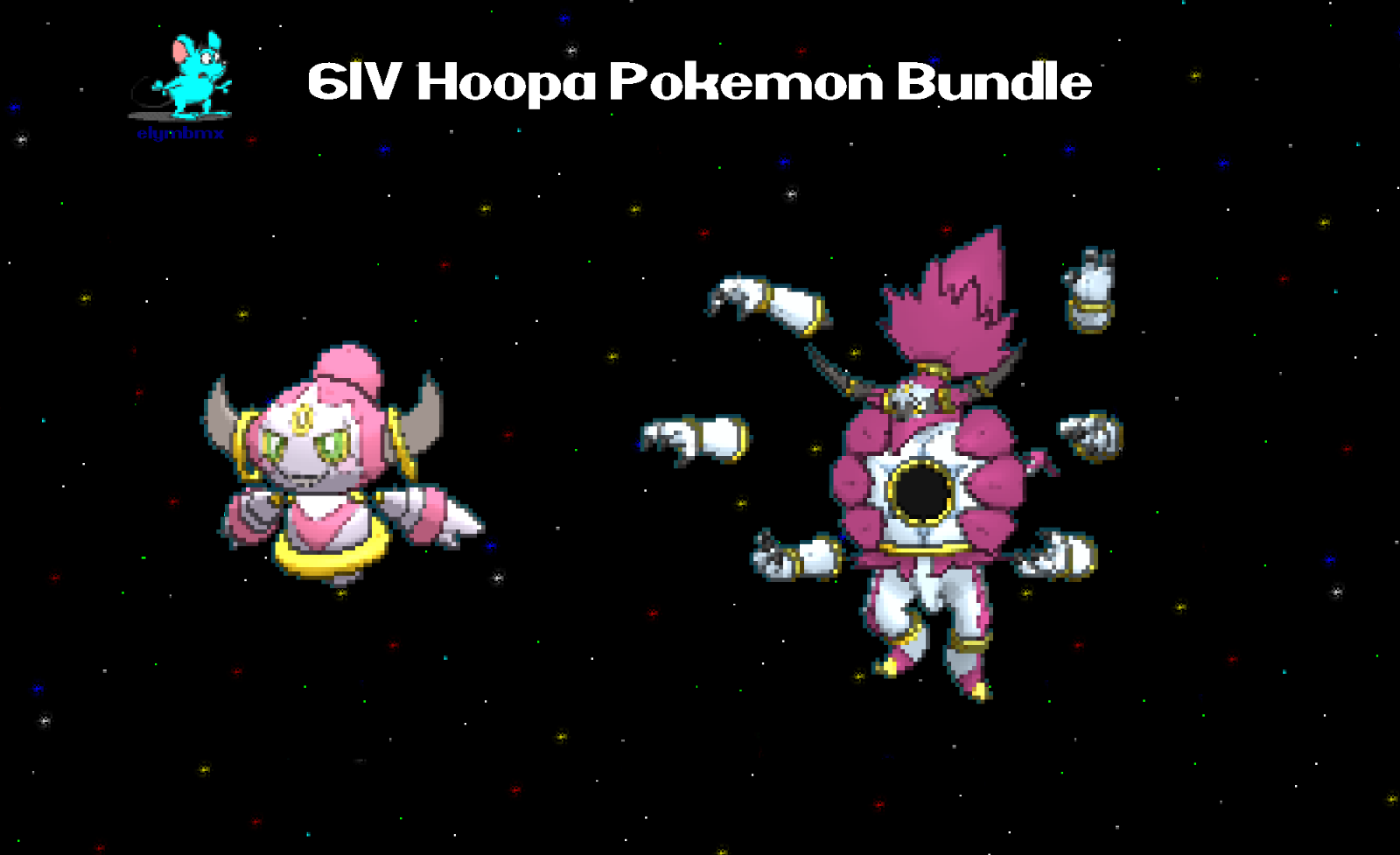 6IV Hoopa in both confined and unbound forms Bundle for Pokemon Scarlet ...