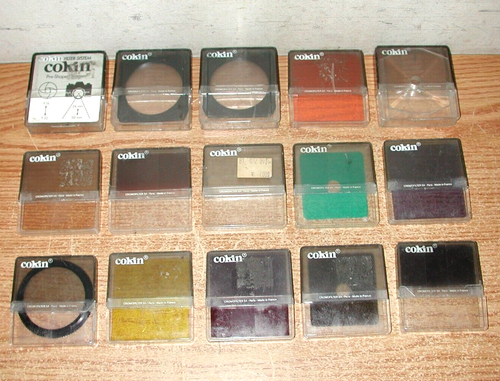 VINTAGE LOT OF 15 CONKLIN CROMOFILTER SA FILTERS AND PRE-SHAPED FRAMES ...