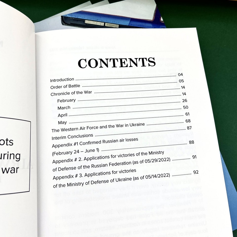 SET Book AIRWAR IN UKRAINE , aviation war, Ukraine war, Pilot, su27 ...