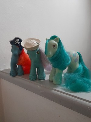 My Little Pony 80s G1 Vintage Big Brothers Set + Applejack | eBay UK