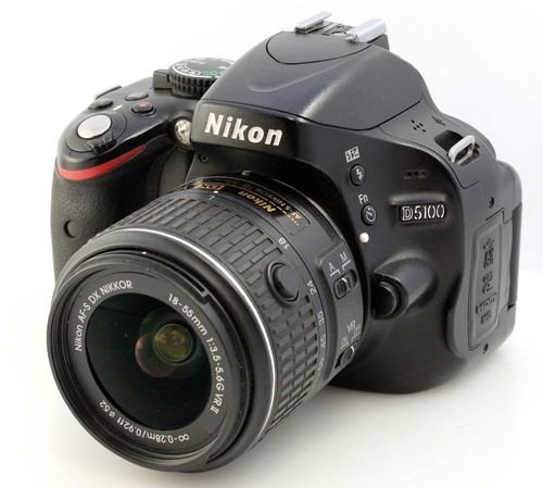 Nikon D5100 DSLR Camera w/ 18-55mm f/3.5-5.6GII VR AF-S Zoom Lens | eBay UK