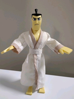 Extremely Rare Samurai Jack Warrior Bendable Poseable Action Figure | eBay