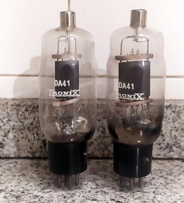 TUBES DA41 CV1076 TZ40 TRONIX NOS PAIR | eBay