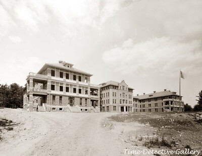 State Insane Asylum, Ray Brook, New York - 1906 - Historic Photo Print ...