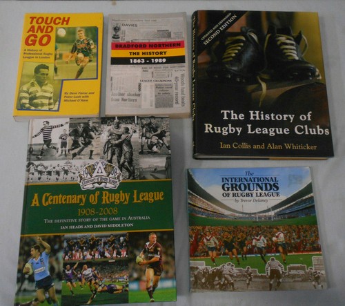 #3. LOT OF FIVE (5) RUGBY LEAGUE BOOKS | eBay Australia
