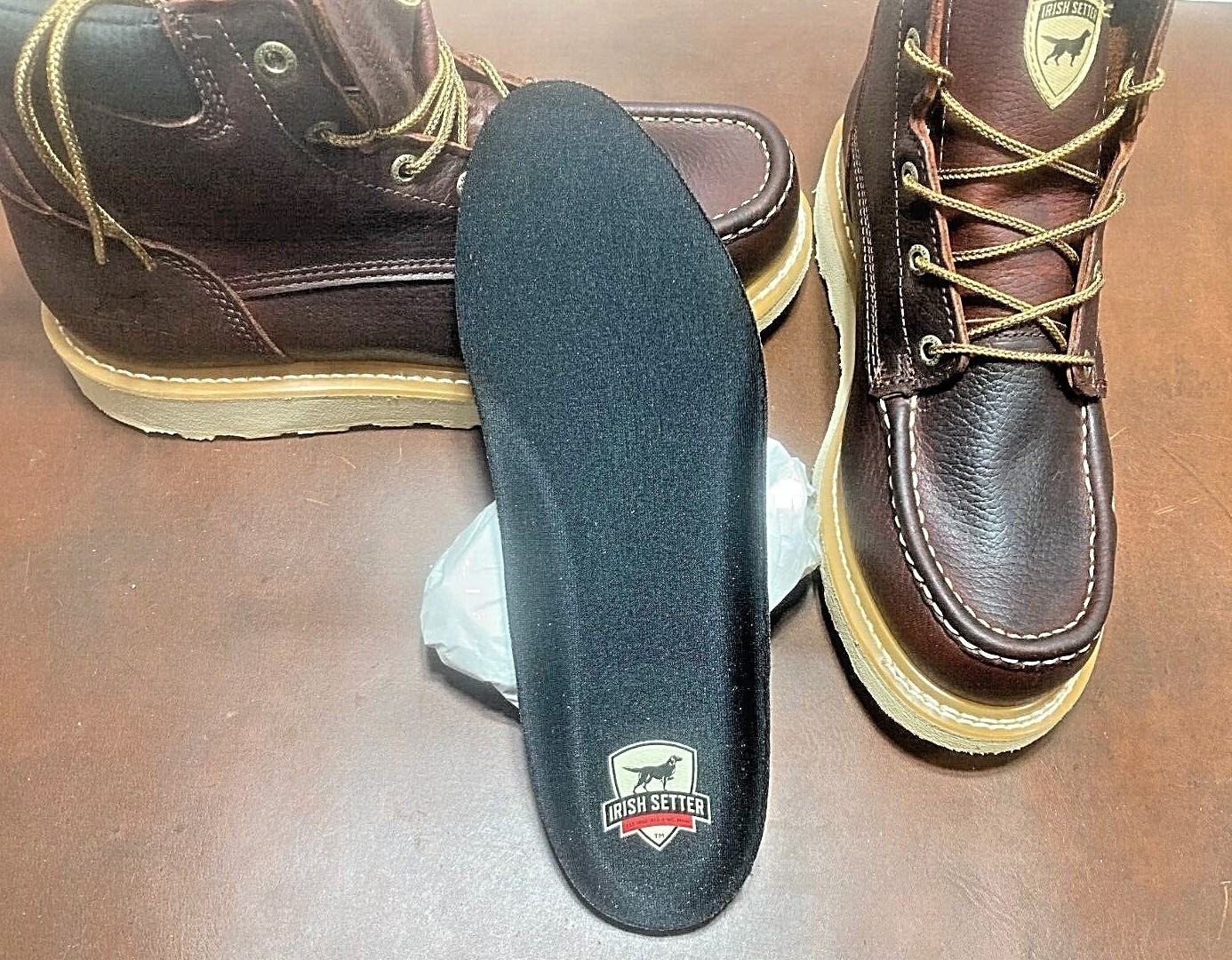 Irish Setter - 83605, 6" Ashby Soft Toe, Full Grain Leather Work Boots ...