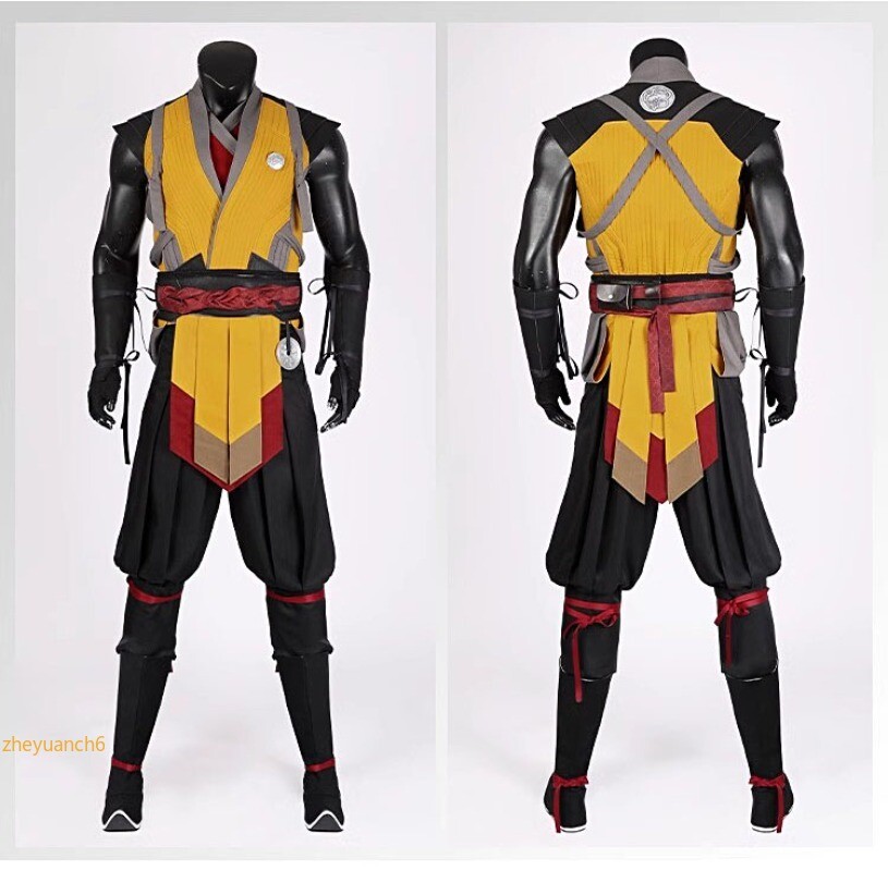 Costume Classique De Scorpion De Mortal Kombat