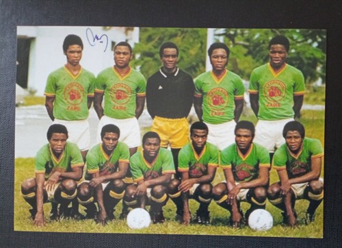 FiFA'1974 ZAiR 'A' # 14 MAYANGA MAKU-HAND SIGNIERT FOTO | eBay