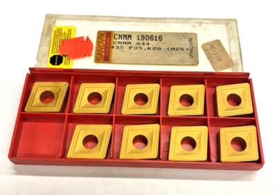 (9 PCS) Sandvik CNMM 644 Grade: 435 Carbide Inserts | eBay