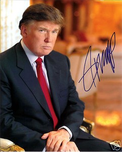 DONALD TRUMP AUTOGRAPH SIGNED PP PHOTO POSTER | eBay