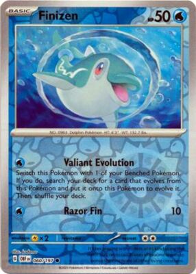 POKEMON TCG Finizen - 060/197 - Common Reverse Holo NM | eBay Australia