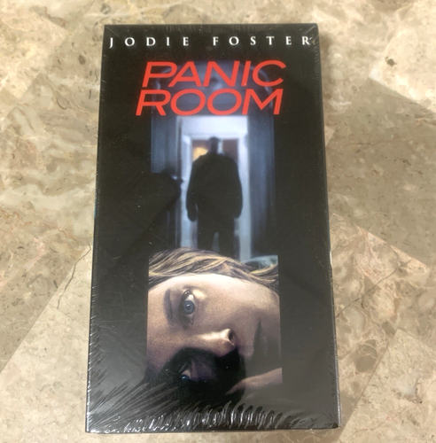 Sealed! Panic Room VHS Horror Thriller Movie 2002 Jodie Foster Jared ...