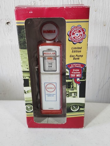 HUMBLE Ltd Ed. Die Cast Collector's Gas Pump Bank 1950s Replica ~New ...