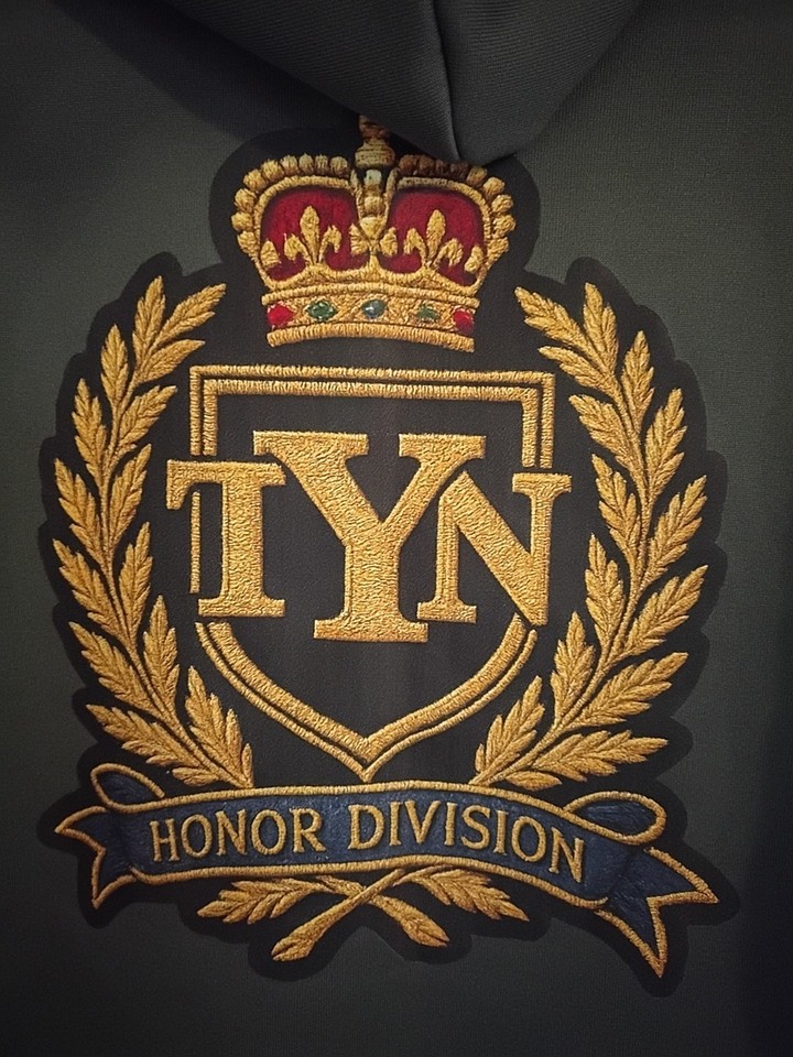 TYN British Street wear Grey Hoodie With Front And Back Print - Men's M ...