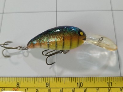 VINTAGE NORMAN MIDDLE N FISHING LURE BUMBLE BEE GELCOAT | eBay