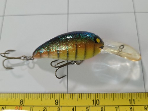 VINTAGE NORMAN MIDDLE N FISHING LURE BUMBLE BEE GELCOAT | eBay