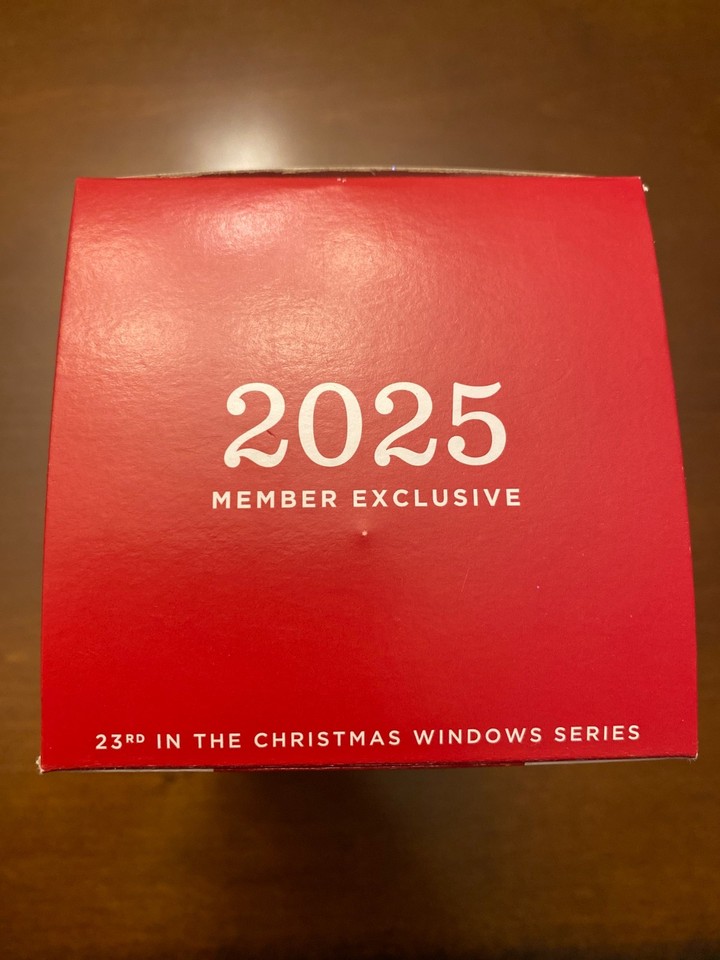 2025 Hallmark CHRISTMAS WINDOW #23 KOC Exclusive Keepsake Ornament NIB ...