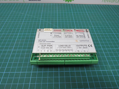 Sartorius MP 20/00 Load cell transmitter 65.104.5.V.4.0X | eBay