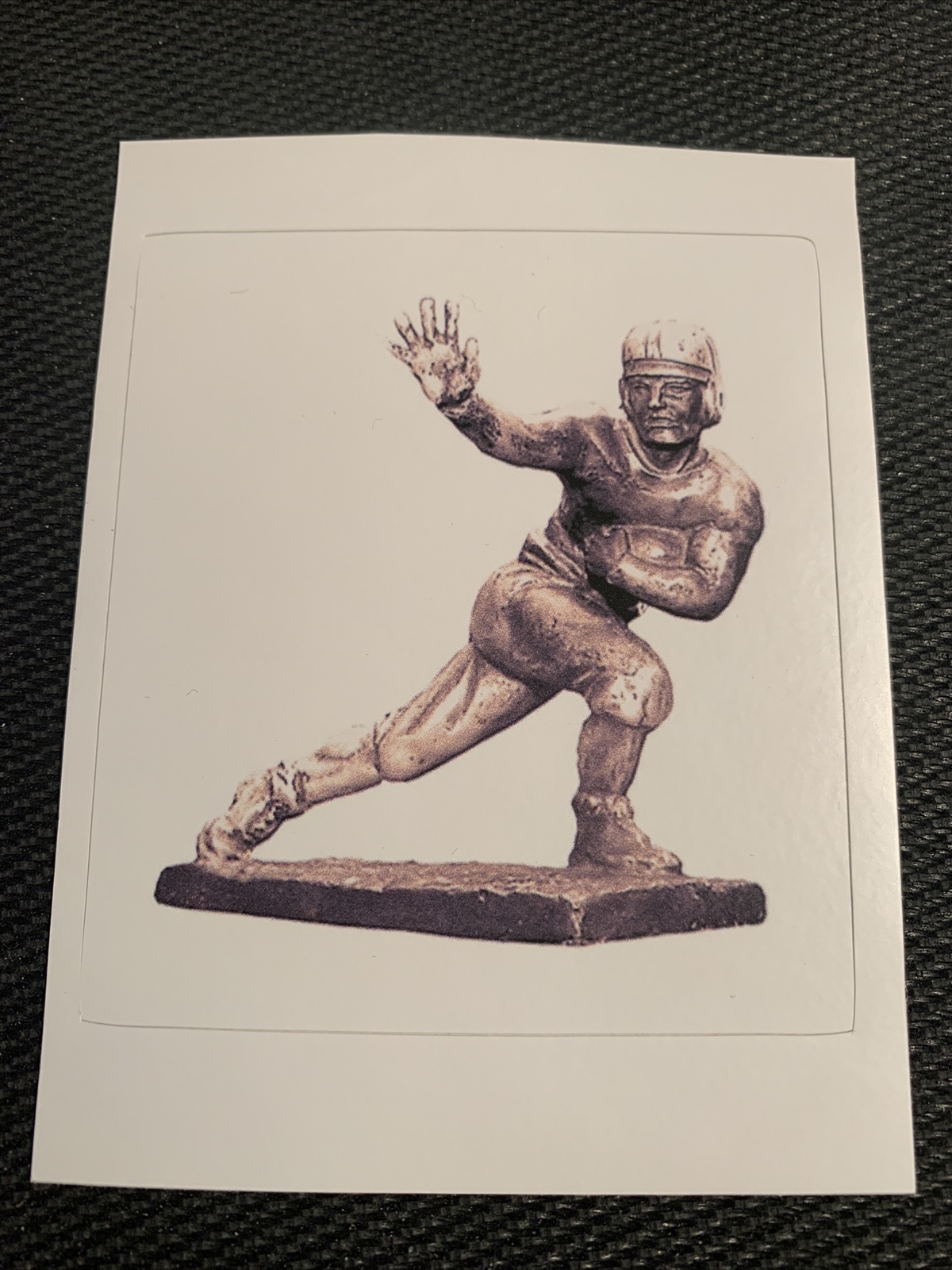 HEISMAN TROPHY Football Sticker NCAA College Football 2.8" x 3.1" | eBay