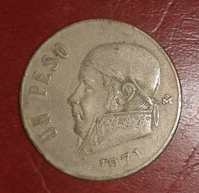 lot of 2 Mexican 1971-1981 Un Peso Mexico/1 Peso Coin | eBay