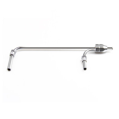 Chrome Dual Feed Fuel Line For Holley 3310 4160 Carburetor Fits Inlet 3 ...