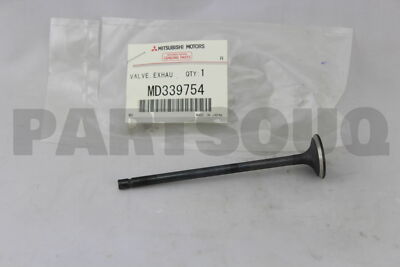 MD339754 Genuine Mitsubishi VALVE,EXHAUST | eBay