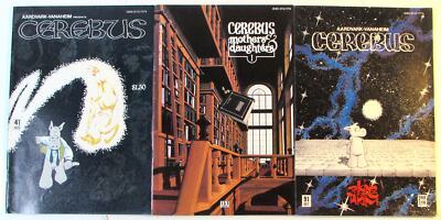 1982 Cerebus Lot of 3 #41, 91, 151 Aardvark-Vanaheim 1st Print Comic ...