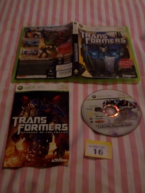 Transformers Revenge of The Fallen Xbox 360 Fast UK Postage ...