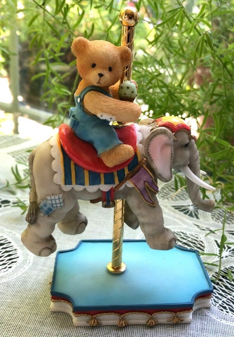 CHERISHED TEDDIES - IVAN - I'VE PACKED MY TRUNK - RIDING ELEPHANT ...