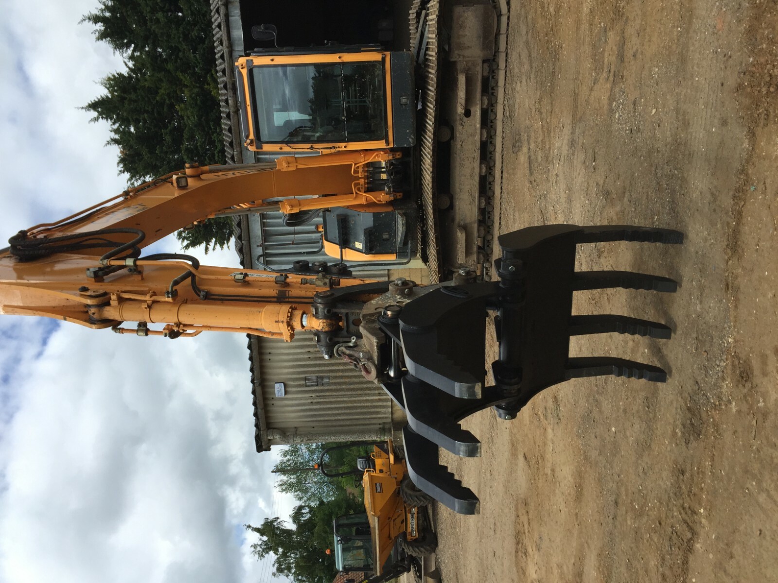13 Ton Excavator Grapple Grab KOMATSU JCB CAT HITACHI DOOSAN DAEWOO ...