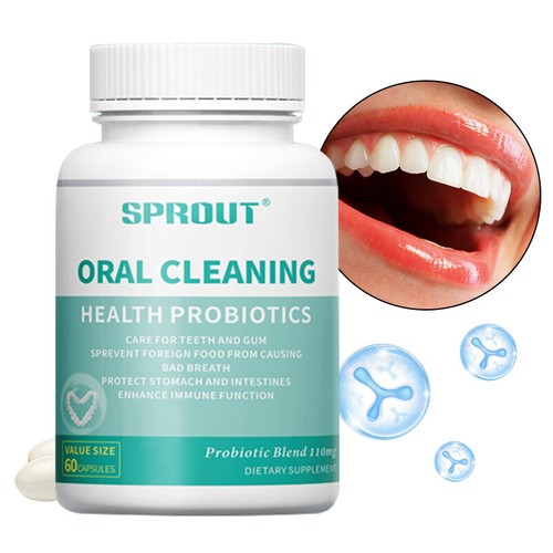 Oral Probiotic Supplement Teeth Bad Breath & Oral Health 60 Capsules | eBay