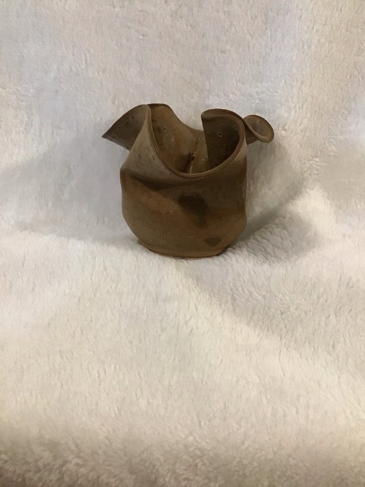 George Ohr Tribute Pottery by Jo Firth . 3” H x 4 3\4” at the widest ...