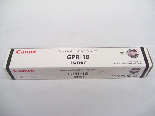 CANON GPR-18 GENUINE BLACK TONER CARTRIDGE IR 2016 2018 2020 2022 0384B003[AA] | eBay