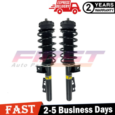 Pair Front Shock Absorber Strut Assys w/o ADS Fit Smart Fortwo W451 ...