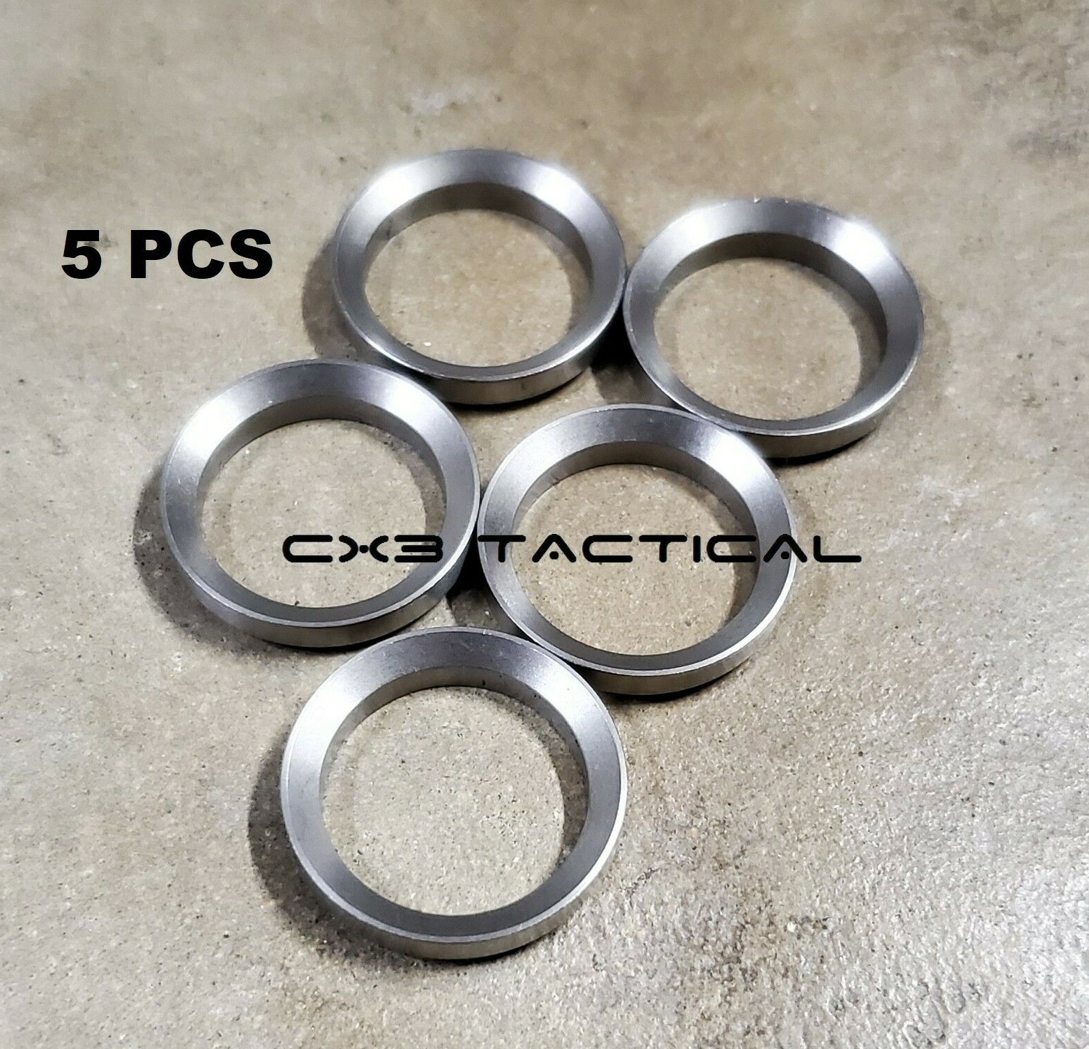 Stainless Steel Crush Washer Timing Washer 5/8-24 5/8x24 TPI Muzzle ...