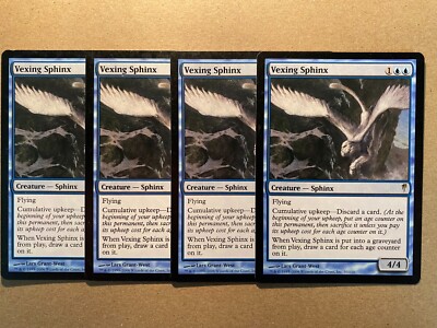 MTG 4x Vexing Sphinx Coldsnap Modern Magic the Gathering Card x4 LP | eBay